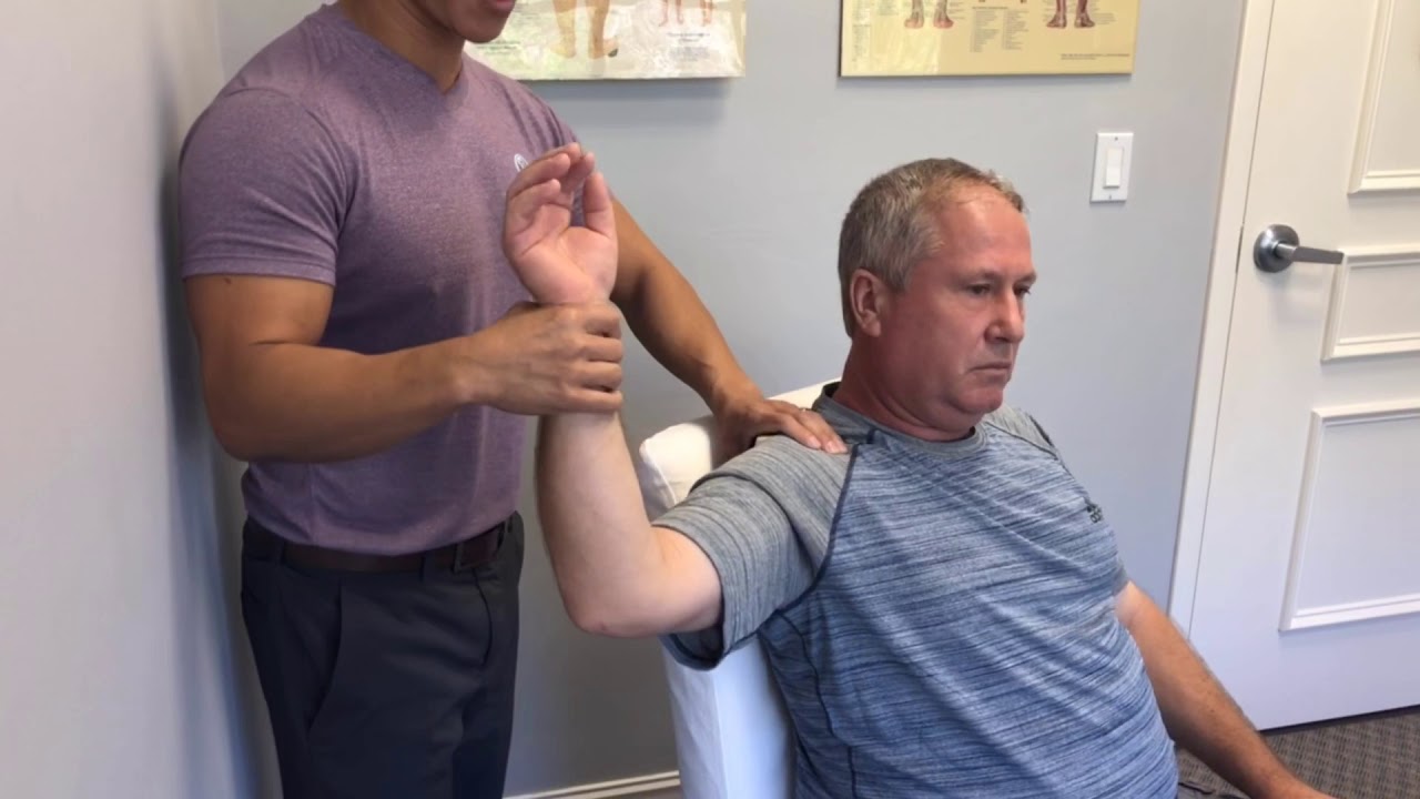 New Patient Shoulder Adjustment - YouTube
