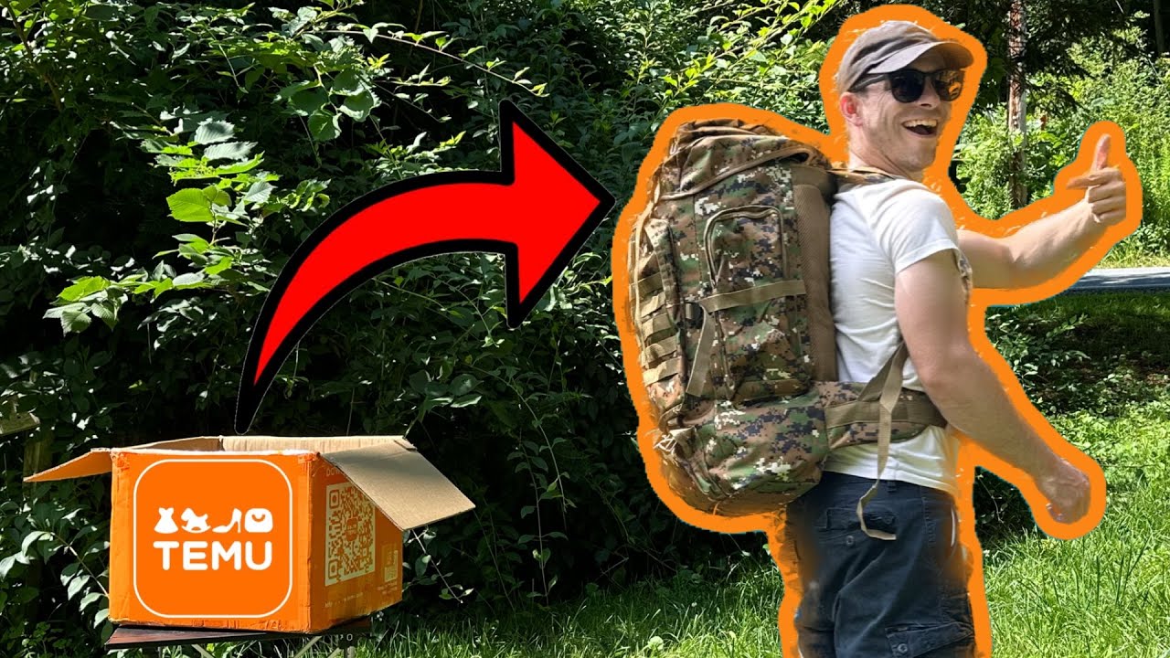TEMU Camping HAUL - YouTube