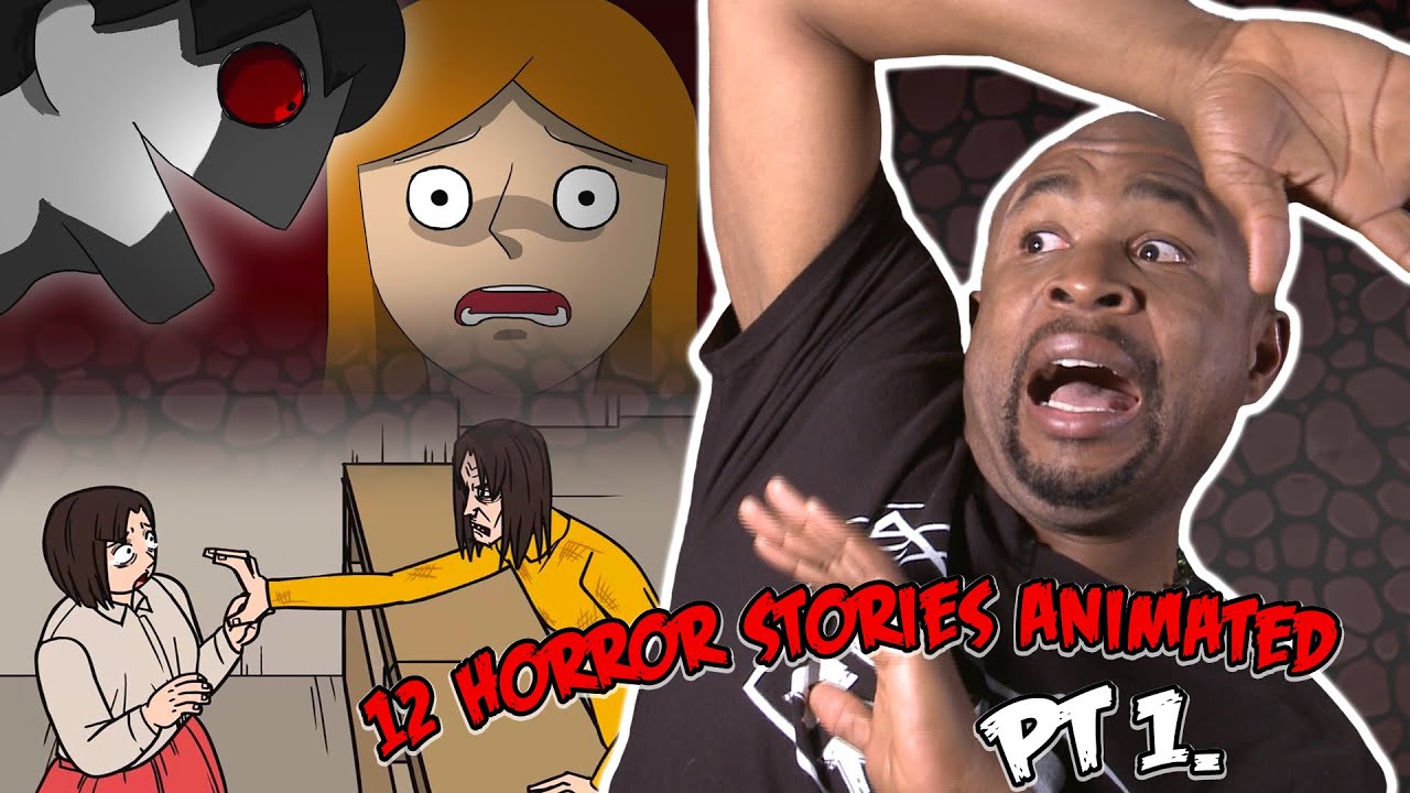 12 Horror Stories Animated Compilation PT 1. REACTION - YouTube