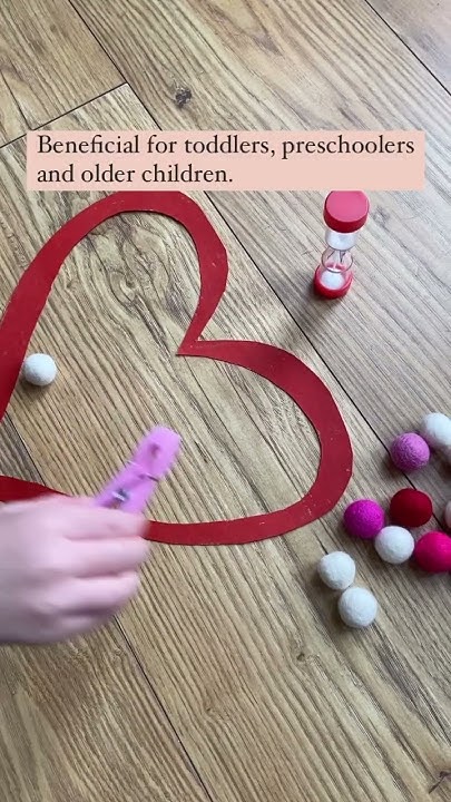 Valentine's Themed Fine Motor Activity for all ages. - YouTube
