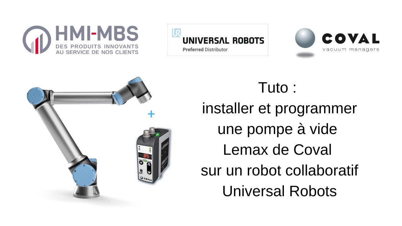 Tuto : Comment installer et programmer une pompe à vide Lemax de Coval ...