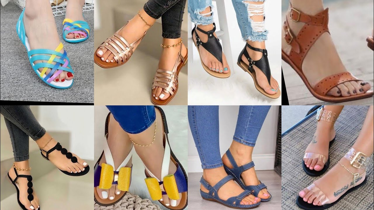 most impressive and outstanding women foot wear collection of flat ...