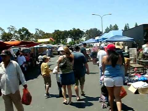 Swap meet at Cypress college - YouTube