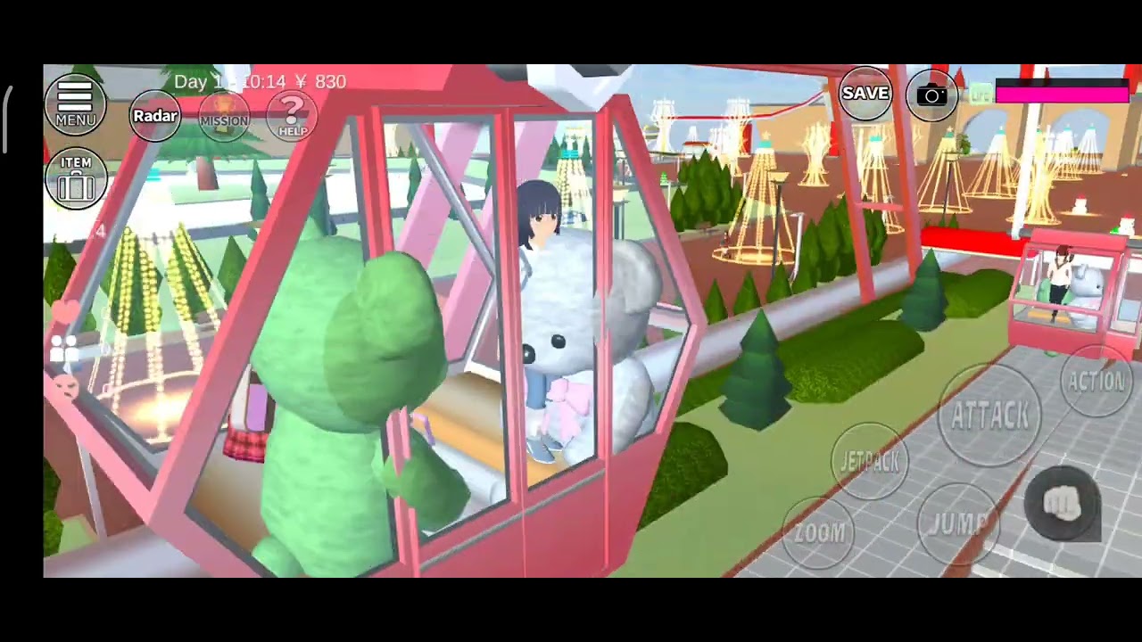 belajar dan keliling ke kota sakura#sakuraschoolsimulator #sakura - YouTube
