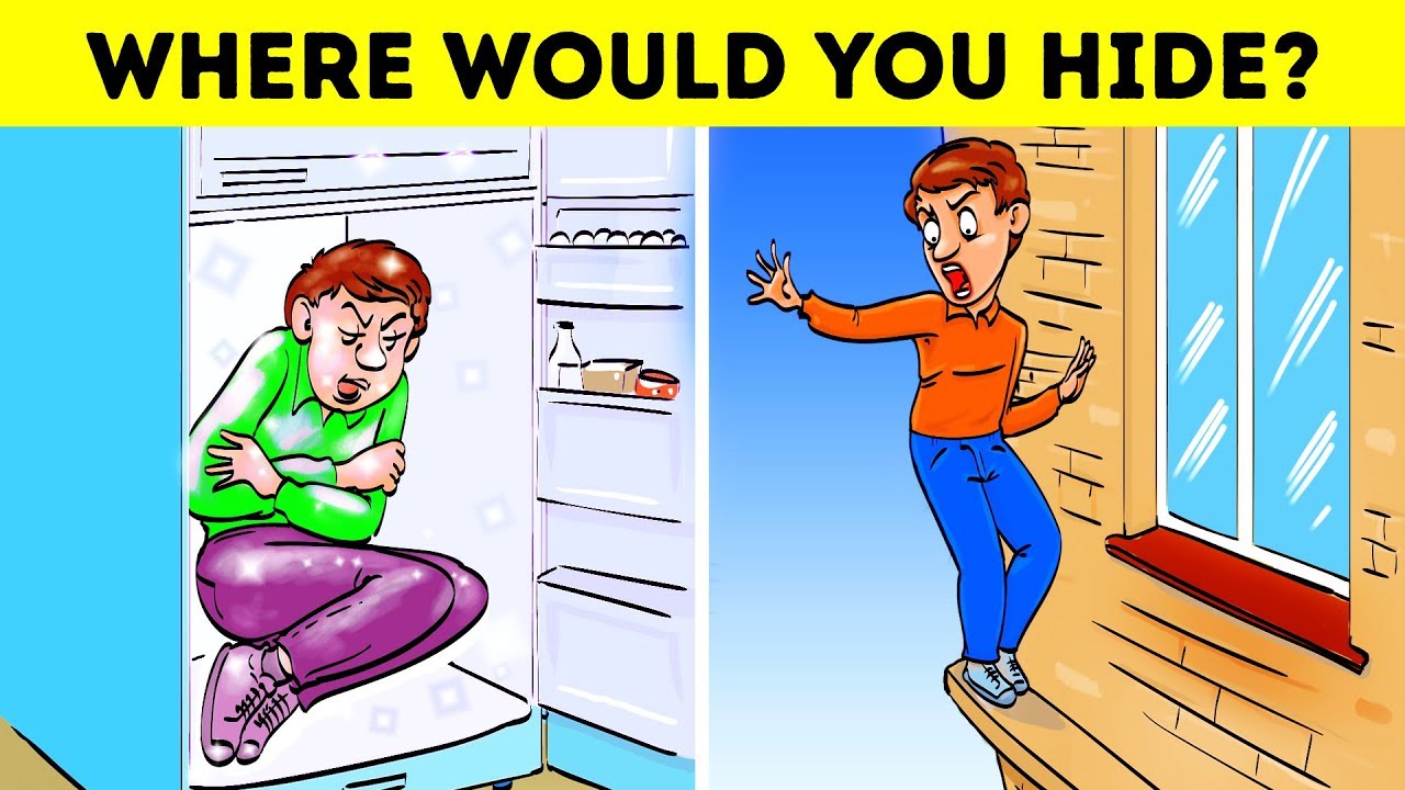 12 Cool Riddles That'll Test Your Common Sense - YouTube