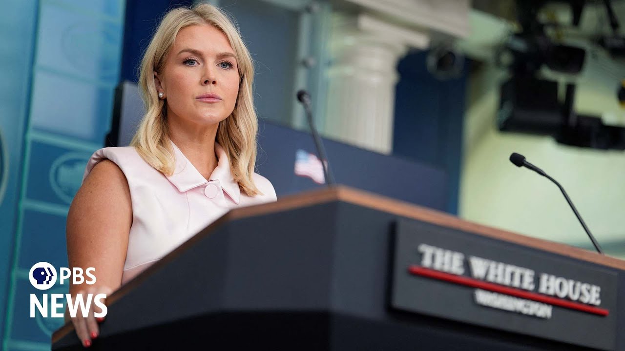 WATCH LIVE: White House holds news briefing ahead of Trump’s deadline ...