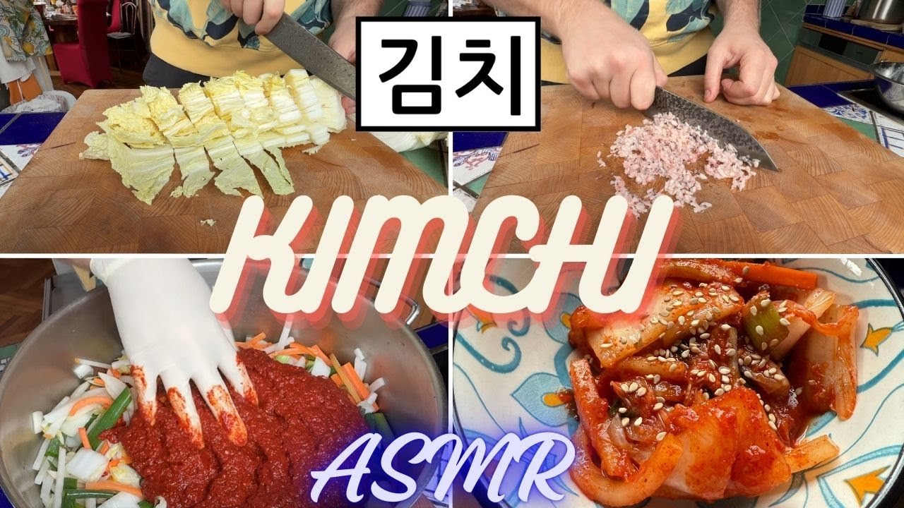 Making Authentic Kimchi with Binaural Whispering | ASMR - YouTube