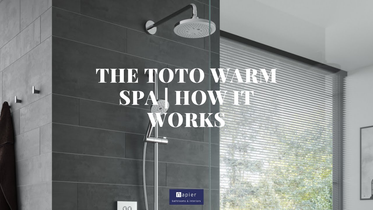 The TOTO Warm Spa | How It Works - YouTube