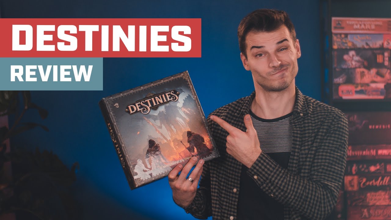 Destinies Review I Competitive Story Based Board Game - YouTube