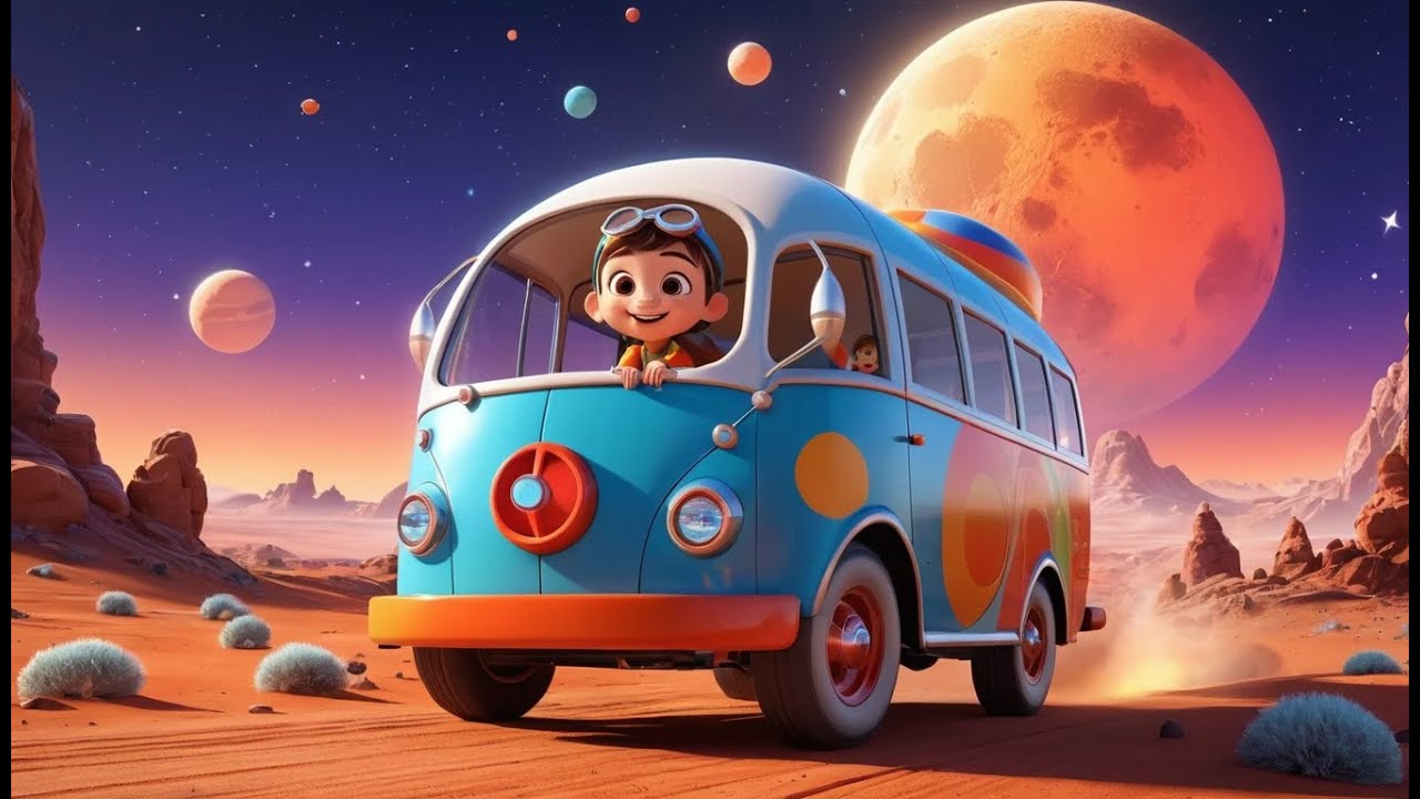 Wheels on the Bus (2025) – Rocket Bus to Star City | Space Adventure ...