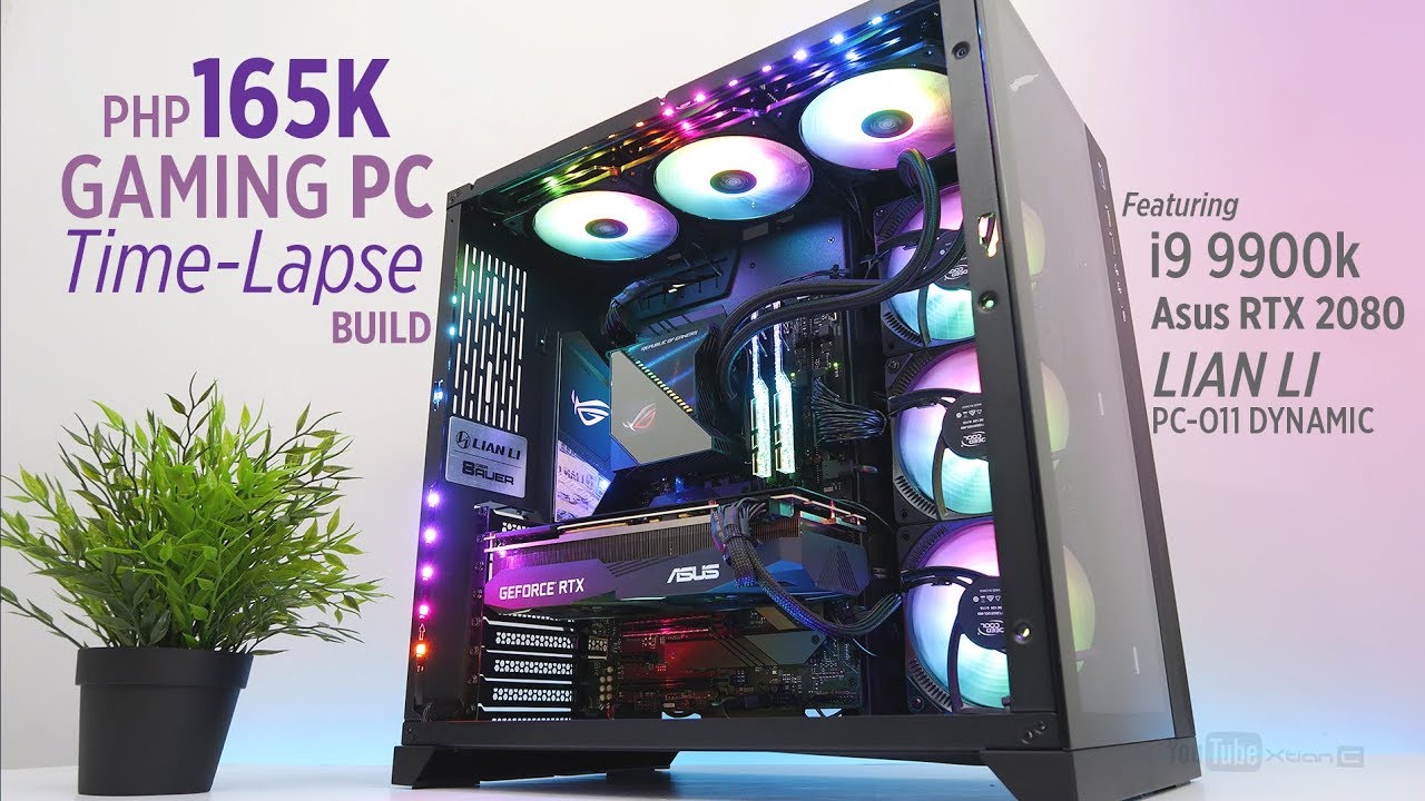 ($3200) Php165K Gaming PC Time Lapse Build i9 9900k + Asus RTX 2080 ...