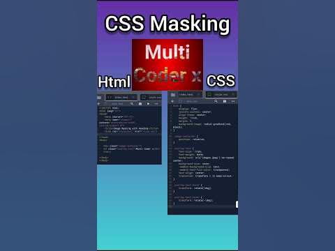 Css masking effect l Html CSS #html #css #shorts #viral #trending - YouTube