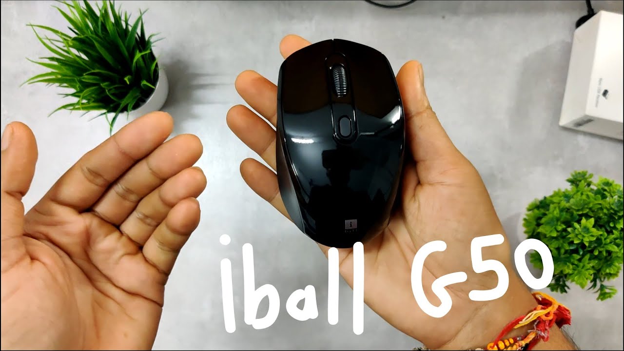 iBall Free Go G50 Feather Light Wireless Mouse under 500 - YouTube