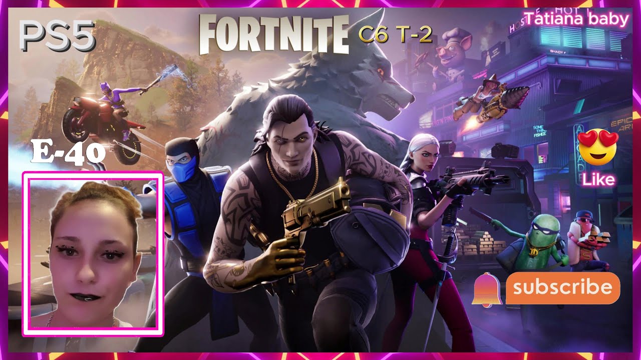 Fortnite C6 - Temporada 2 PS5 E-40 - YouTube