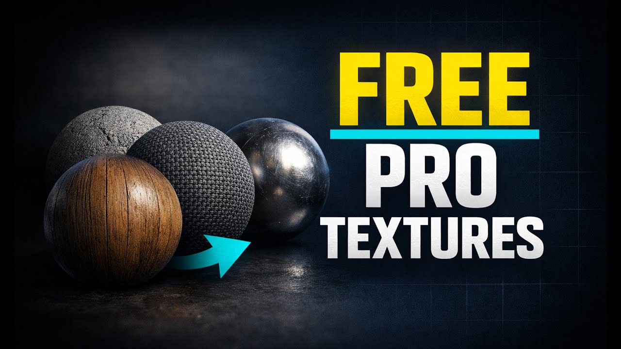 Best Free & Pro Textures & Materials For All! - YouTube