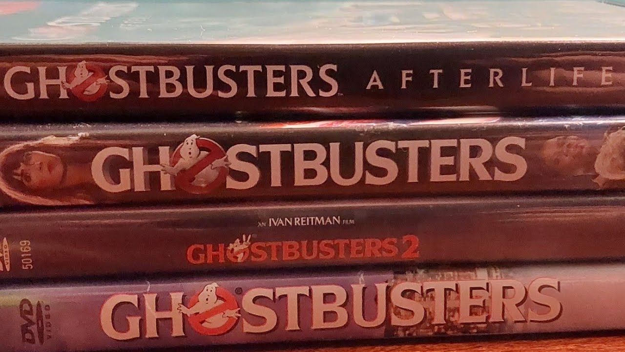 Ghostbusters dvd collection + Afterlife dvd unboxing - YouTube