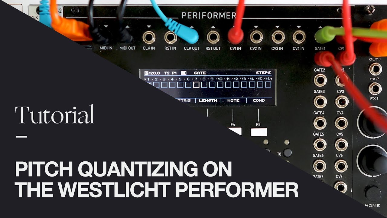 Tutorial: Using the Westlicht Performer as Pitch Quantizer (a really good one too) - YouTube