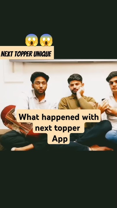 What happen when next topper app launched#viralshort #nexttopper #viralclips #music - YouTube