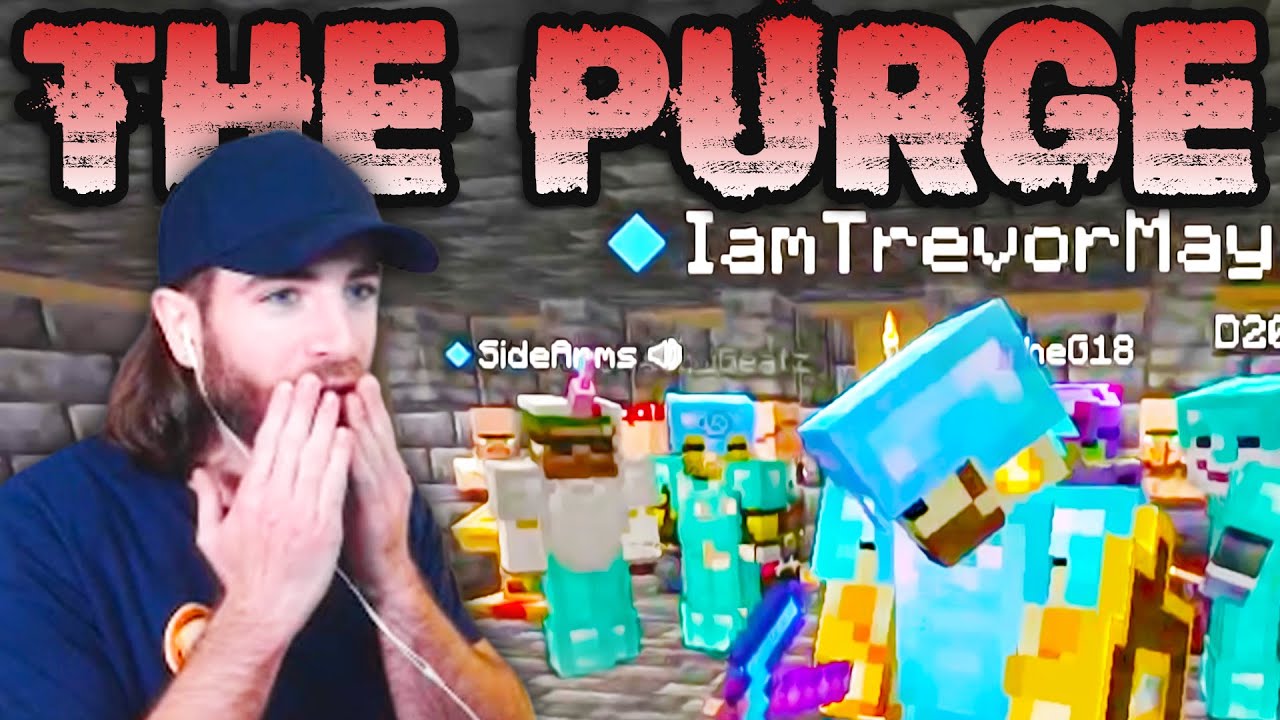 He Said It To Trevor's Face! - The Purge Minecraft SMP Server! (Season ...