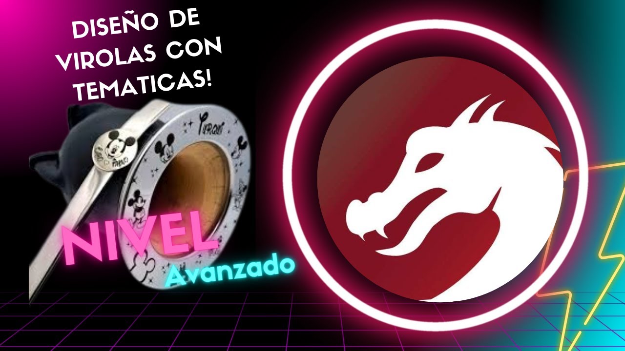 DISEÑAR CON LIGHTBURN UNA VIROLA CON TEMÁTICA. FÁCIL! RÁPIDO. - YouTube