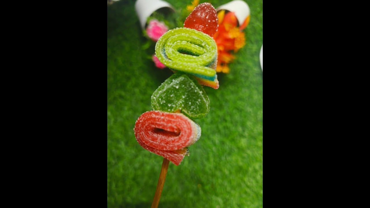 Red chilli candy with lots of gems popsicl candy🍭🍡🍫🫕 - YouTube