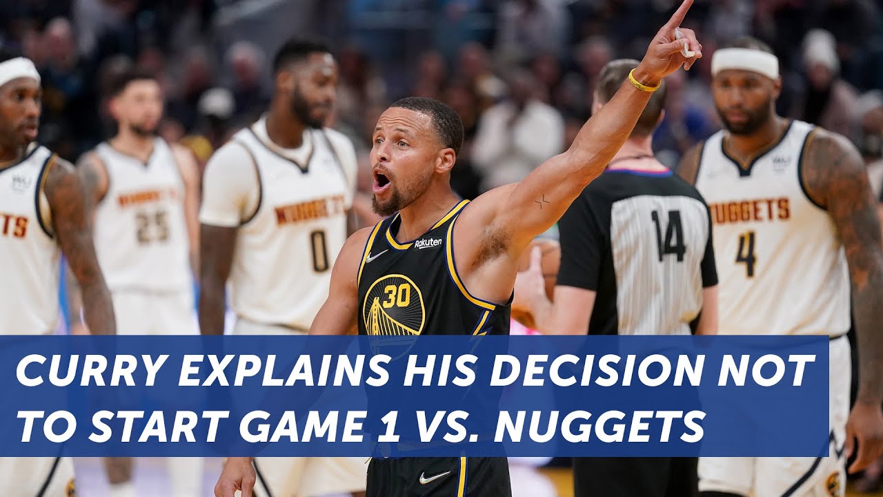 Steph Curry explains why he decided to come off the bench for Warriors ...