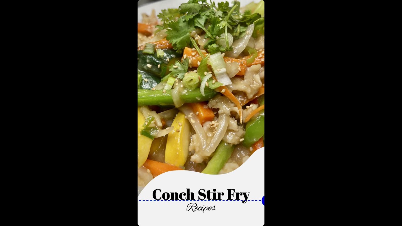 CONCH STIR FRY | Quick & Easy - YouTube