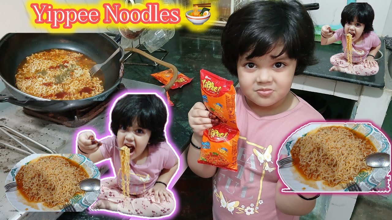 🍜Yippee Maggie kaise banye | yuppy noodles🍜recipe 😋 #yippee # ...