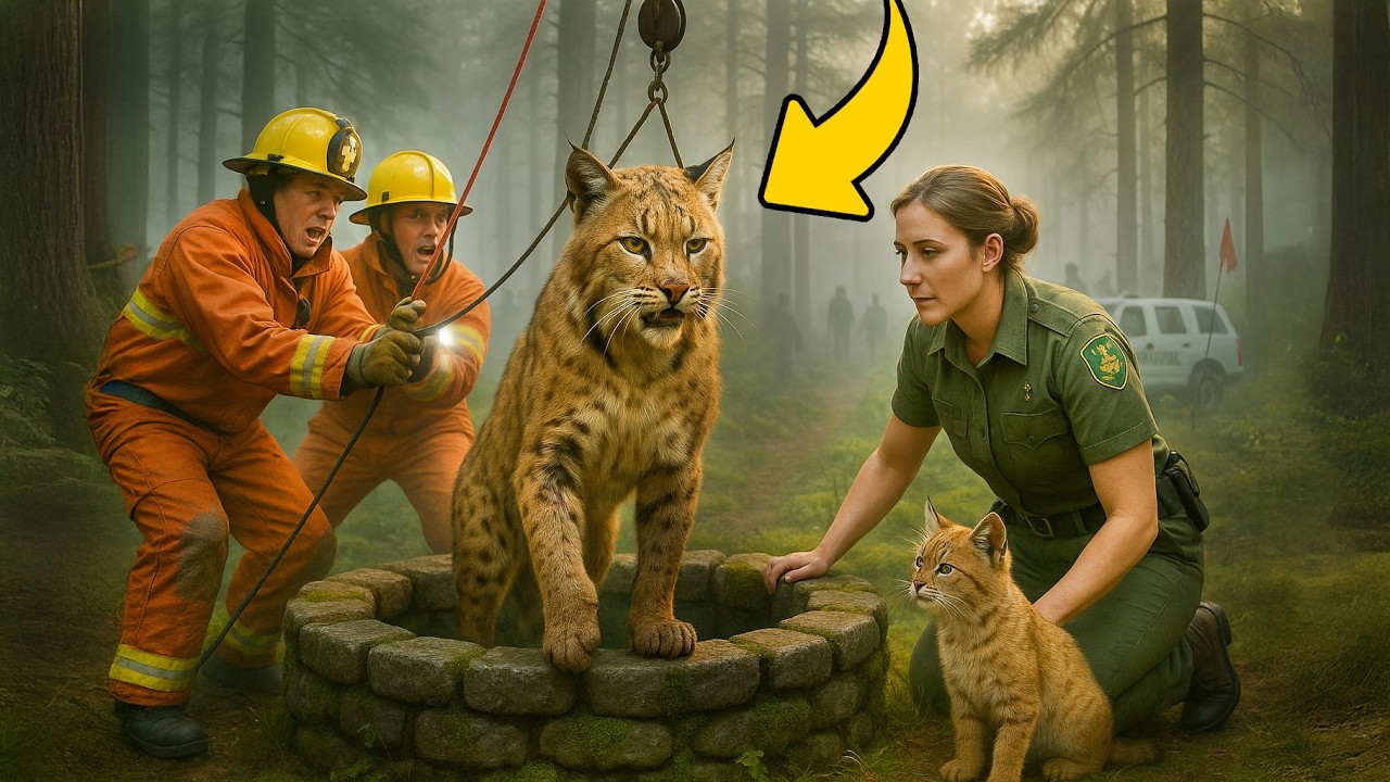 Bobcat Trapped in an Old Well—A Daughter’s Cry for Help Sparks a ...