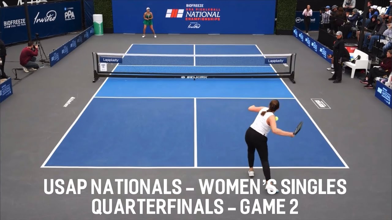 USAP Nationals Womens Singles Quarterfinals - Anna Leigh Waters v Jorja ...