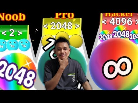 Main game ball run 2048 versi lama🔴 - YouTube