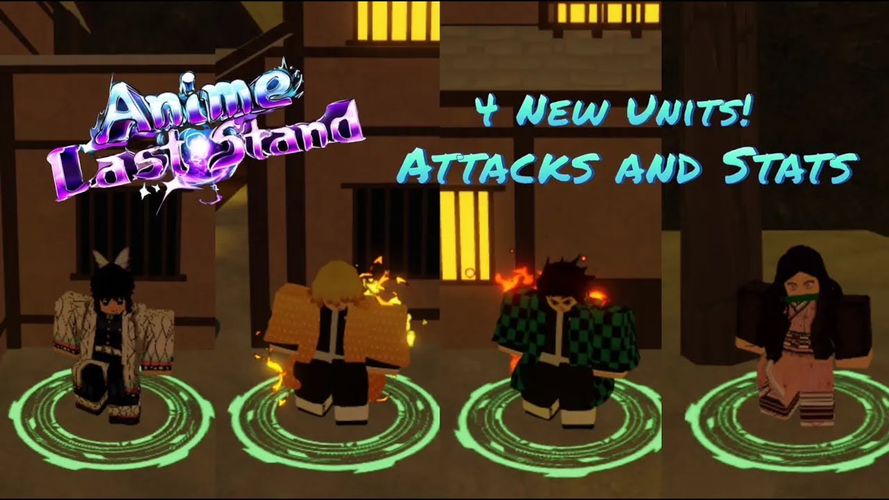 🔴LIVE: ANIME LAST STAND "Grinding New Demon Slayer UPD" - YouTube