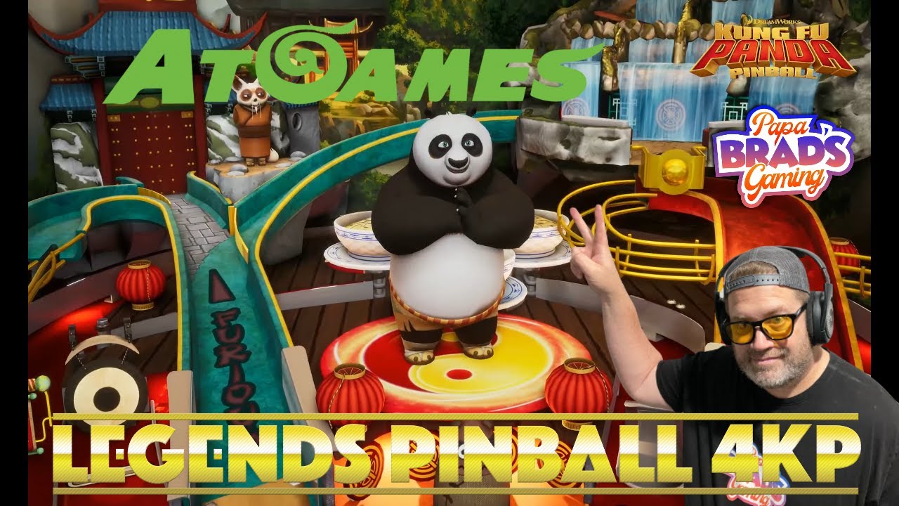Dreamworks Pinball Pack Coming to the AtGames Legend Pinball 4KP - YouTube