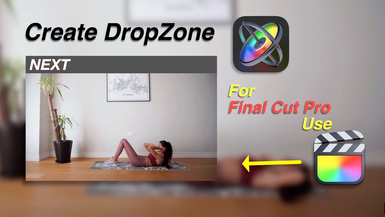 Drop Zone Create In Apple Motion | Final Cut Pro | The Final Ideas - YouTube