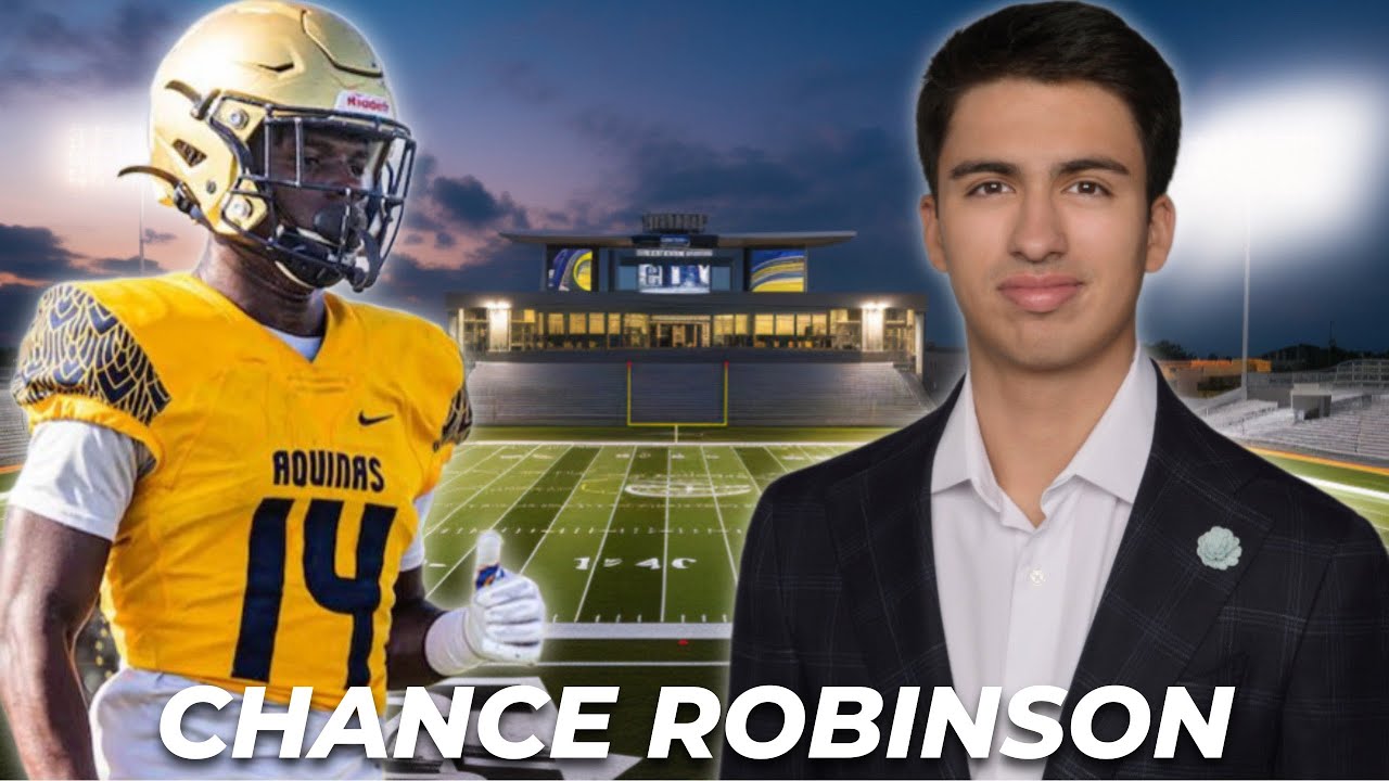 CHANCE ROBINSON: how he became the top wide receiver in the nation | ep ...