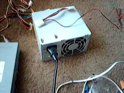 HOW TO- Test Computer PSU Power Supply - YouTube