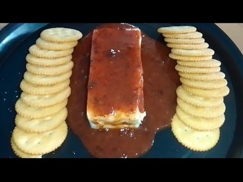 Botana de queso Philadelphia mermelada y chipotle - YouTube