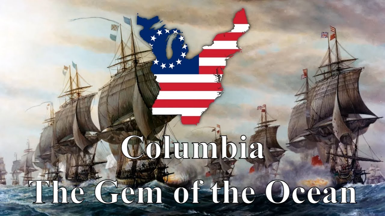 "Columbia, the Gem of the Ocean" - American Patriotic Song - YouTube
