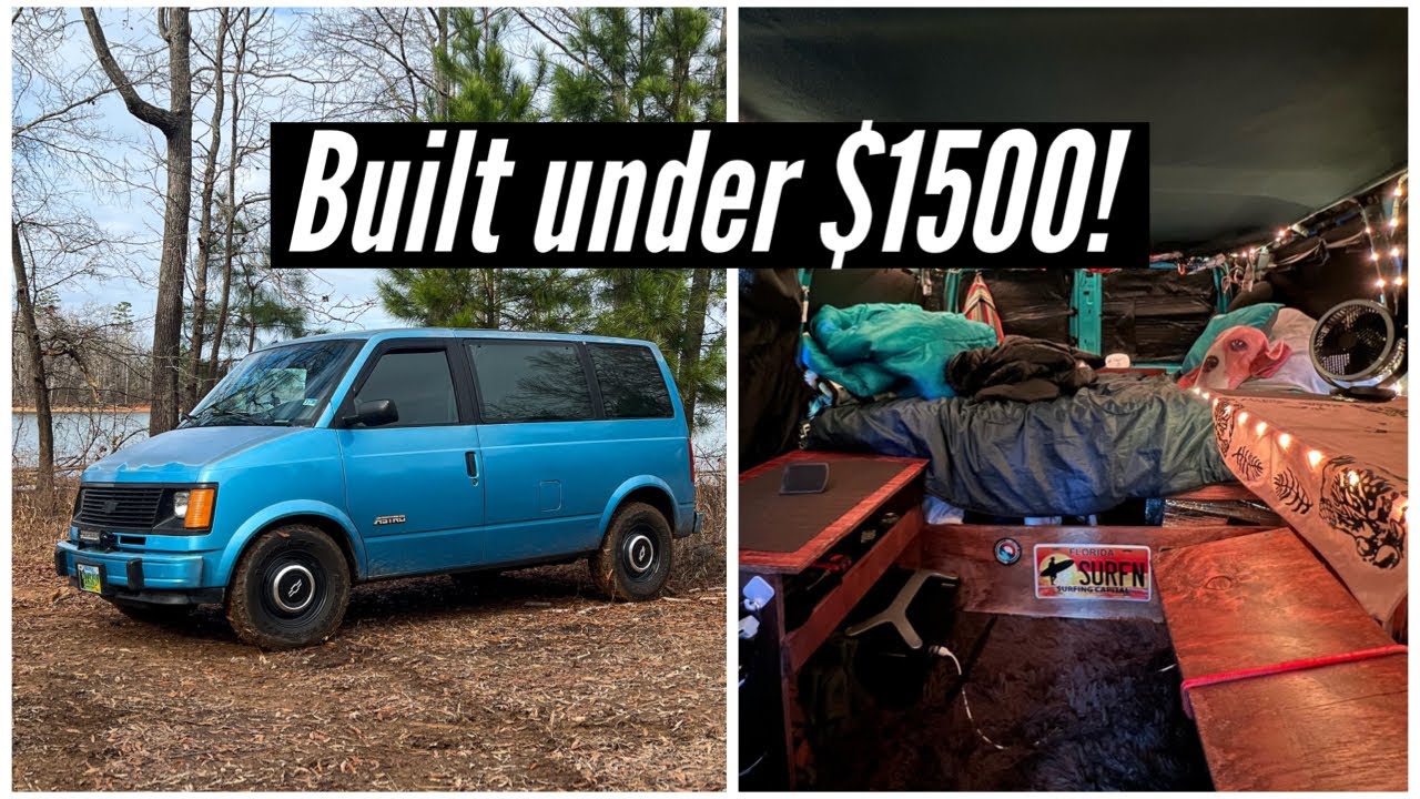 Unique Chevy Astro adventure van build! - YouTube