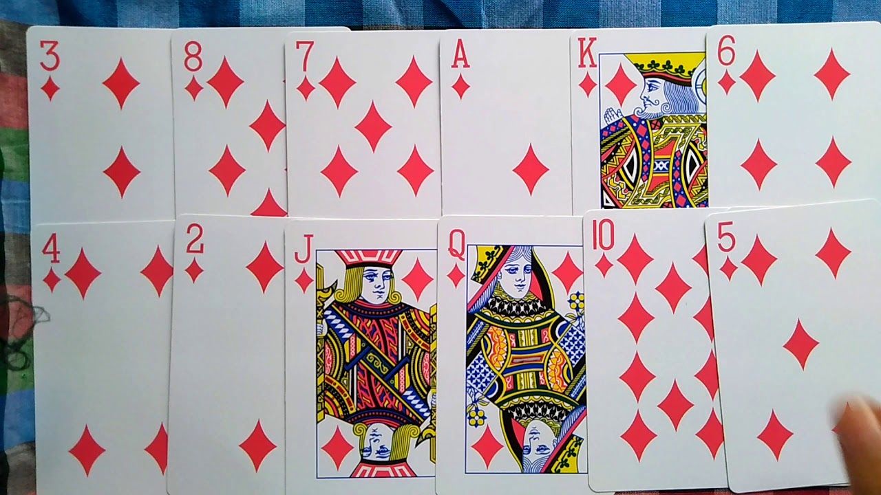 Game Of Playing Cards || Math Activity - YouTube