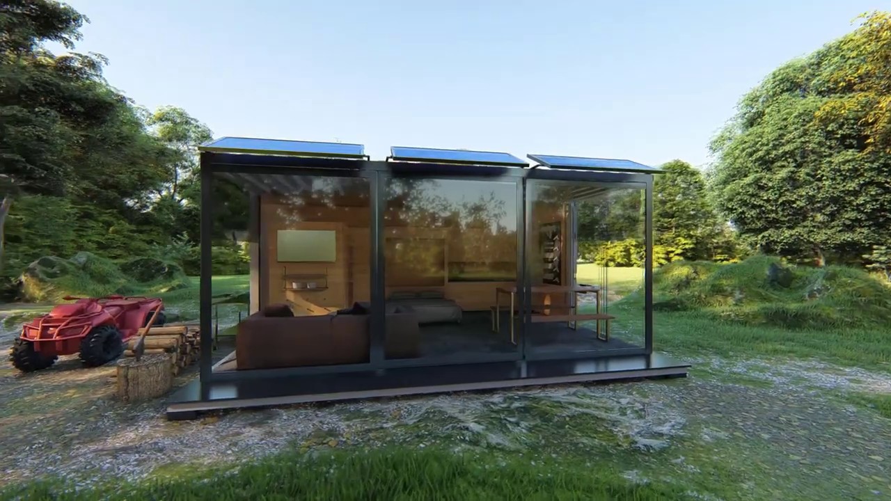 Shift Popout Modular ADU - YouTube