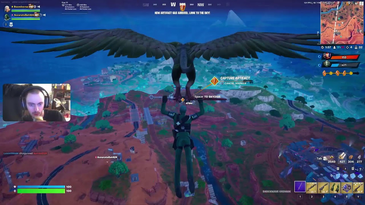 Fortnite - DAY OF DOOM MODE + DOOM'S ISLAND EVENT!!! (PS5) - YouTube