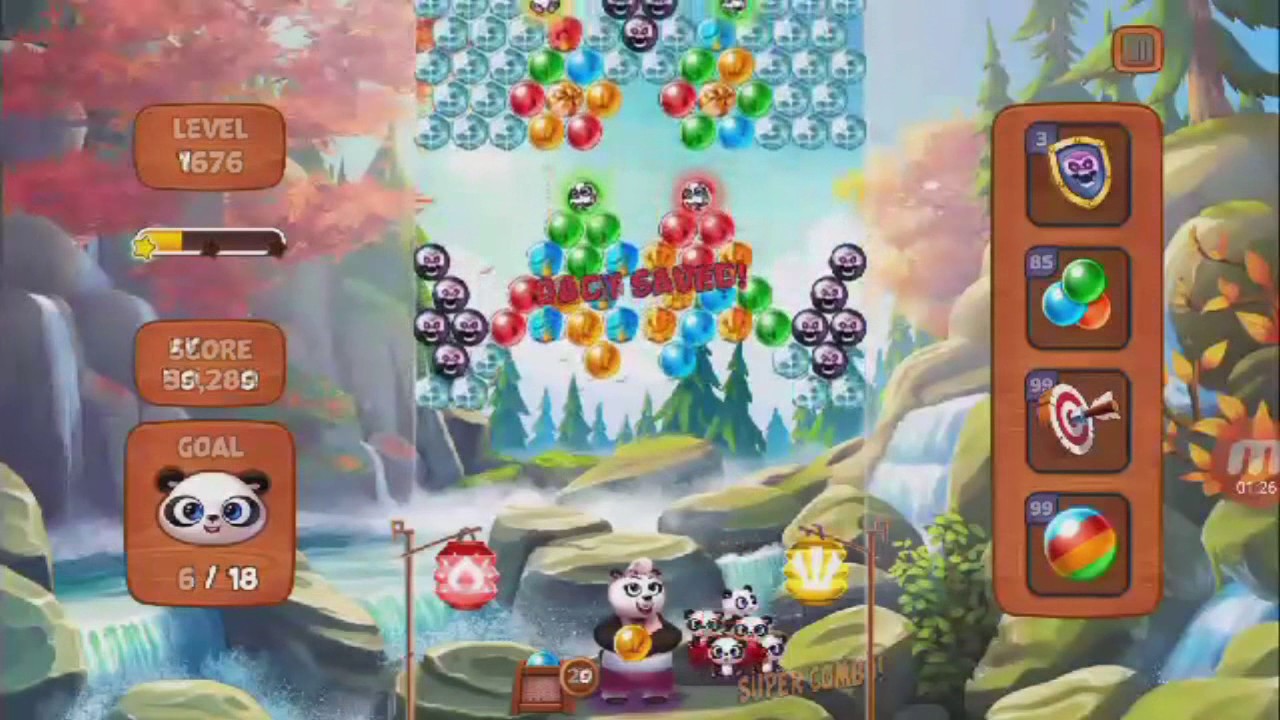 Panda Pop- Level 1676 - YouTube
