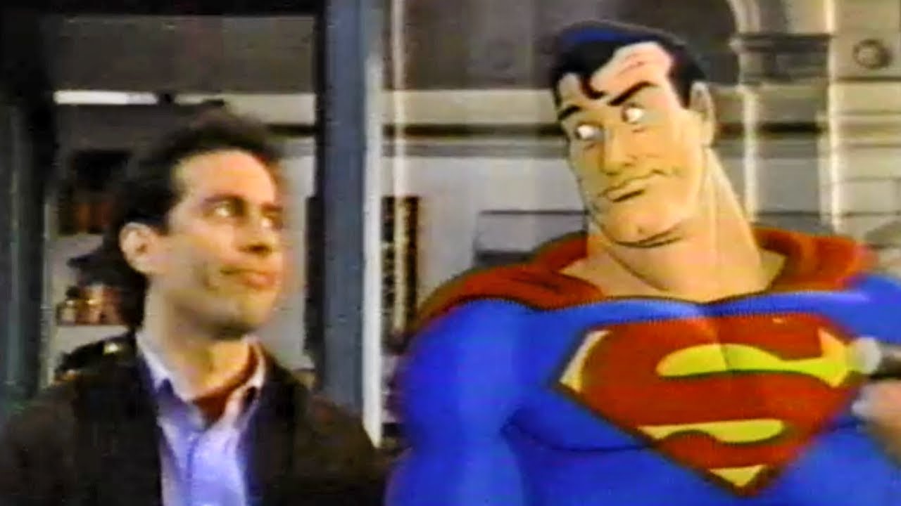 American Express 90s TV Commercial with Jerry Seinfeld and Superman ...