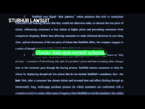 Washington, DC, sues StubHub, saying the resale platform inflates ticket prices with deceptive fees
