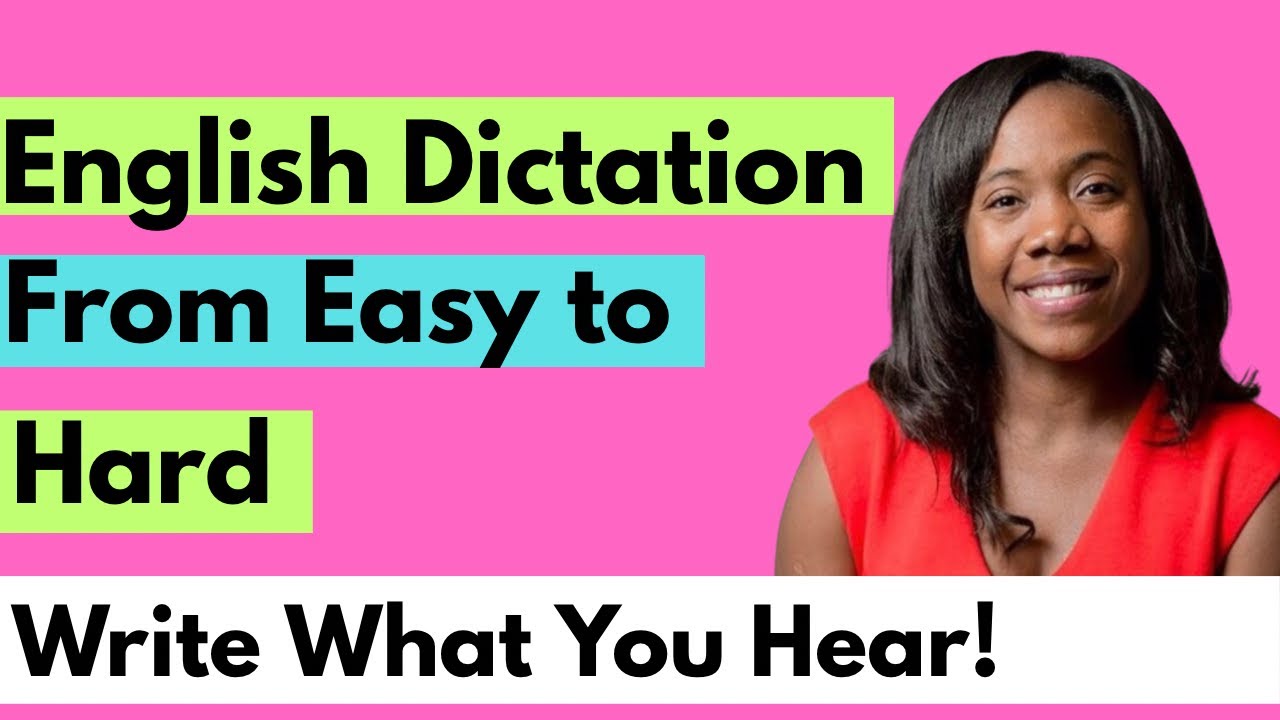 Master English Dictation | Beginner to Advanced ESL Listening Practice ...