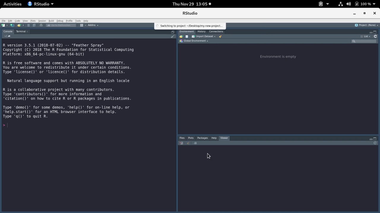 Create Project on GitLab and import into RStudio - YouTube