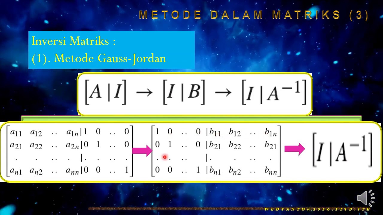 SPL Metode Inversi Matrix-v2 - YouTube