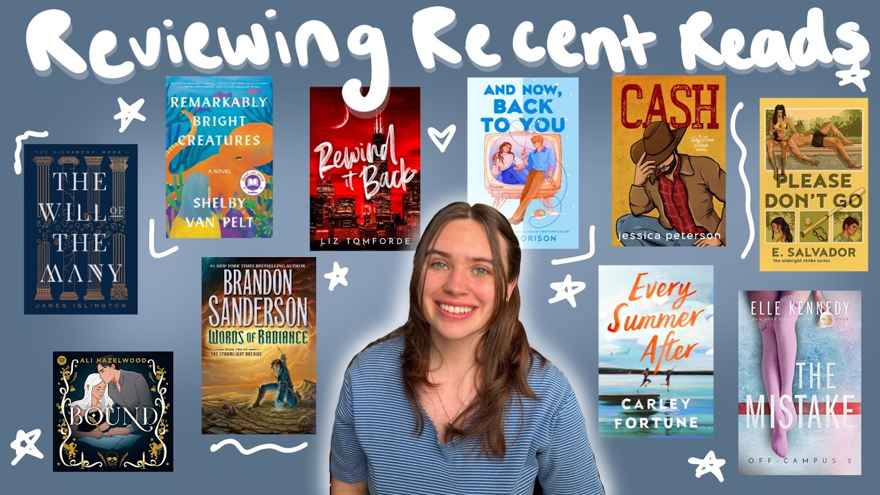 Reviewing my Q1 Reads!! - YouTube