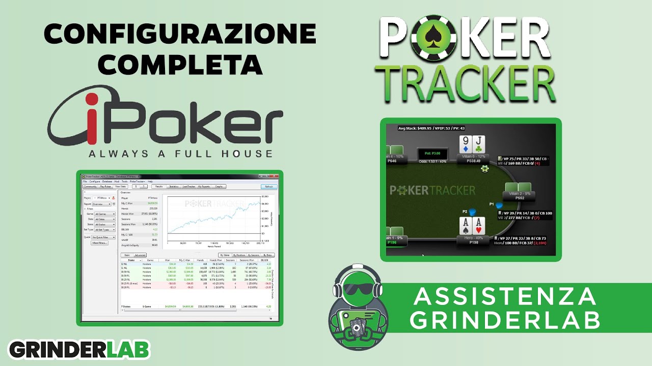 Come configurare Poker Tracker 4 con iPoker - YouTube